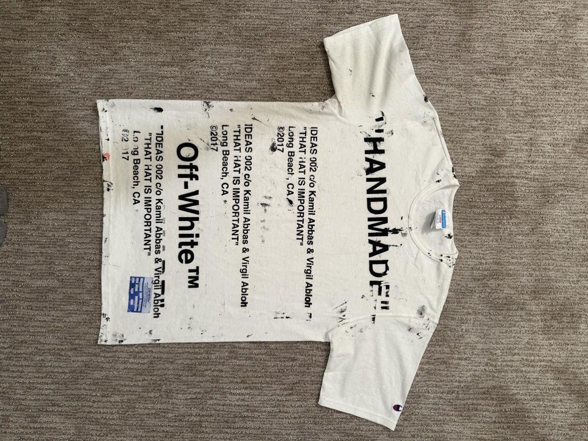 Champion × Kamil Xabbas × Virgil Abloh Virgil Abloh x Kamil Abbas Off ...