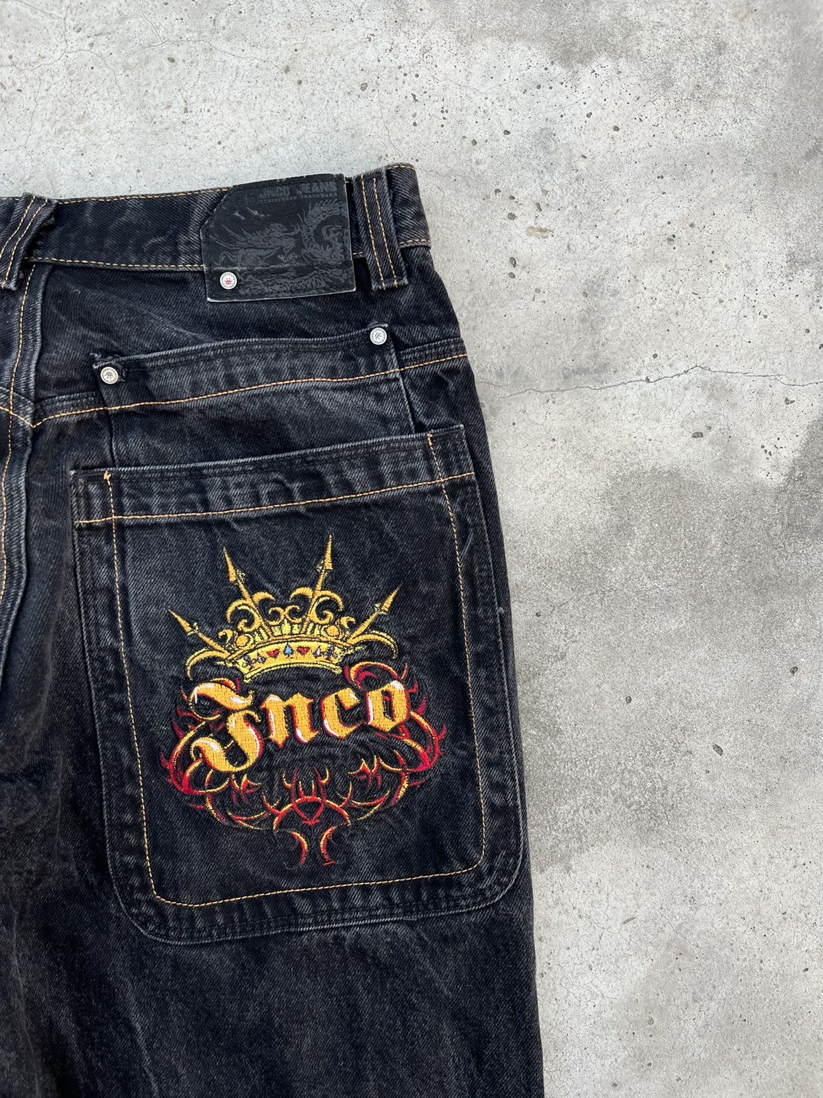 Streetwear Late 2000s Vtg Jnco graffiti Logo Tribal pant | Grailed