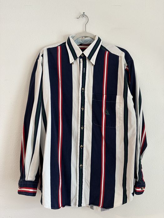 Vintage Nautica 90s Button Up | Grailed
