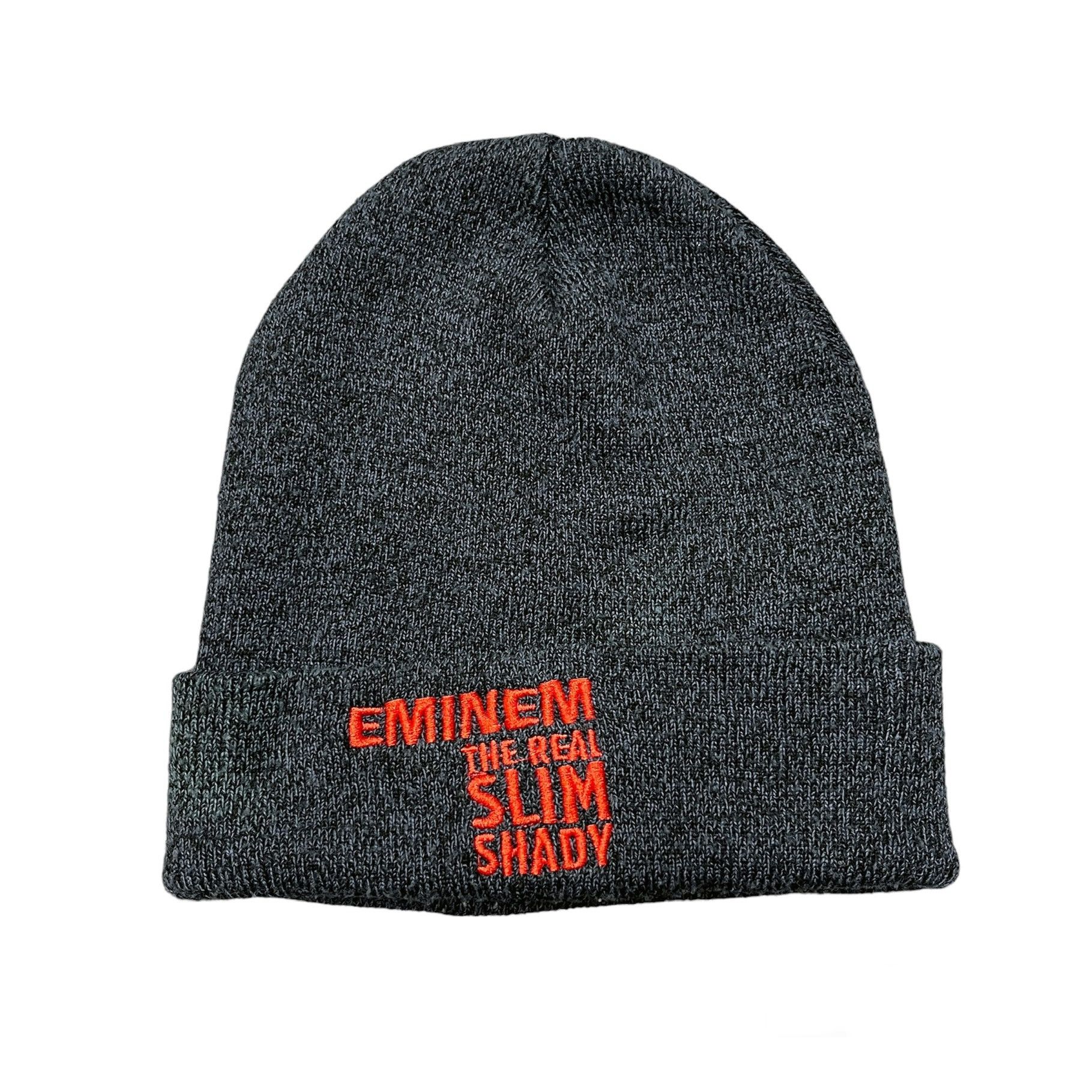 Eminem × Rap Tees × Vintage Eminem Vintage Beanie Slim Shady One Size ...