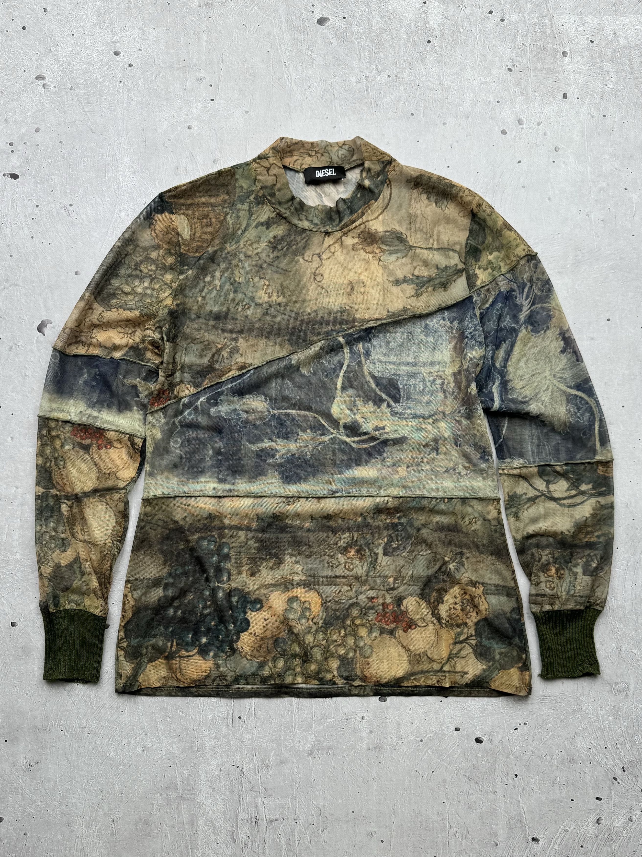 Diesel Diesel Vintage Mesh Blouse Gaultier Style | Grailed