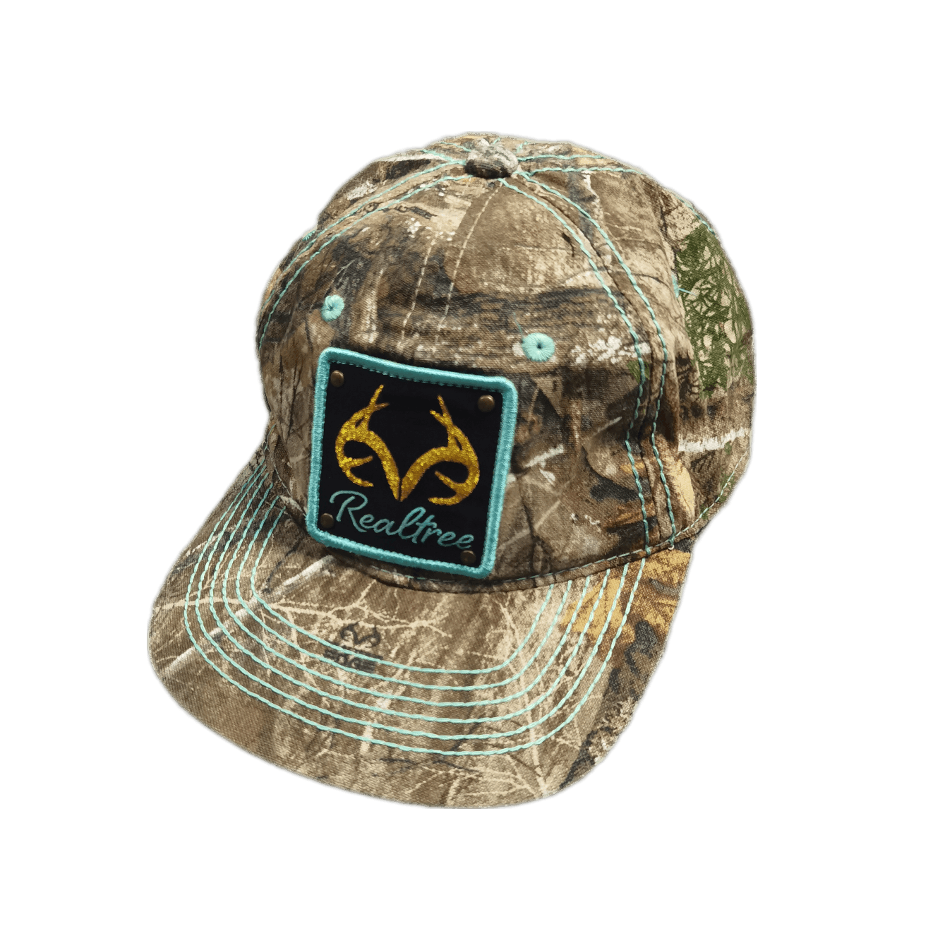Outdoor Life Realtree Camo Big Stich Golden Patch Hat | Grailed
