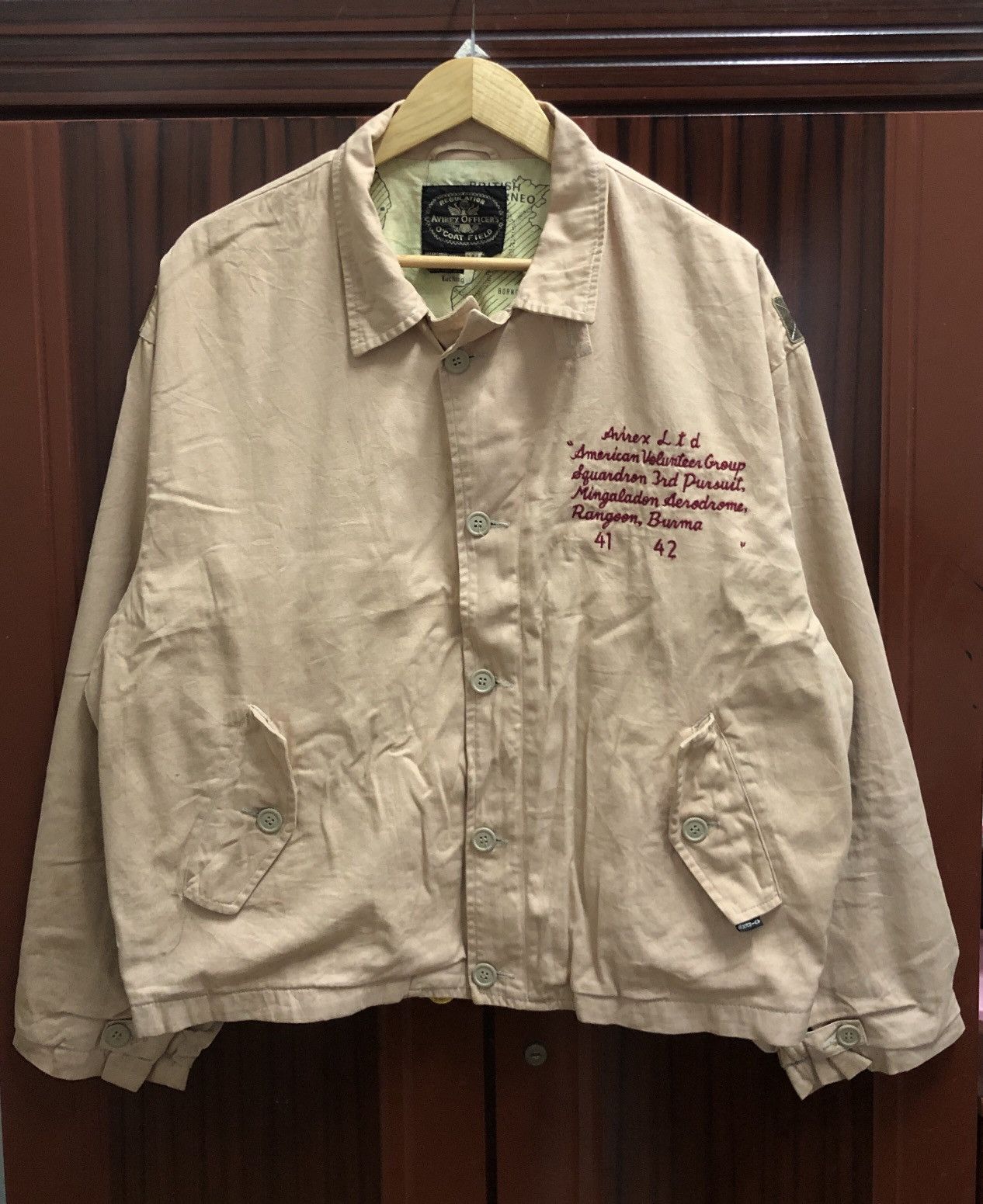Avirex Vintage Avirex Officers Field Coat Jacket | Grailed