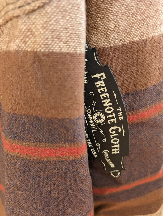 Freenote Cloth Freenote Cloth Benson Brown Stripe | Grailed