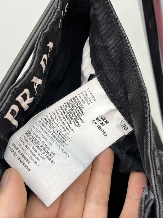 Prada Prada Five Pocket Skinny Denim Jeans With Triangle Logo | Grailed