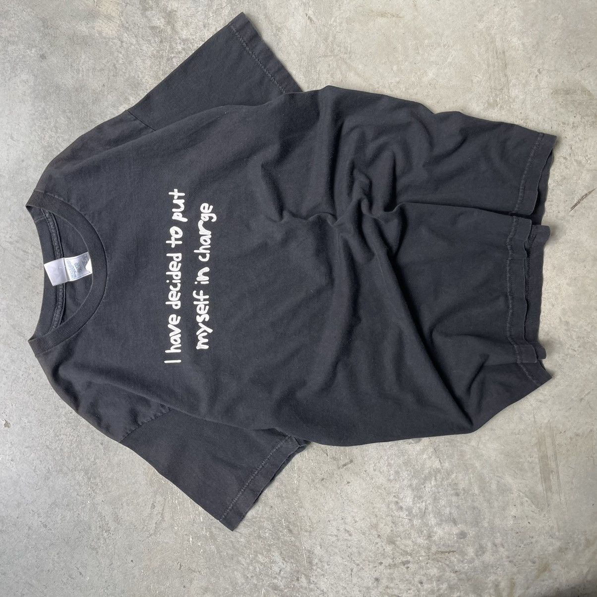 Vintage Crazy Y2K Parody Ive Decided Im In Charge Funny T Shirts | Grailed Vintage Crazy Y2K Parody Ive Decided Im In Charge Funny T Shirts | Grailed