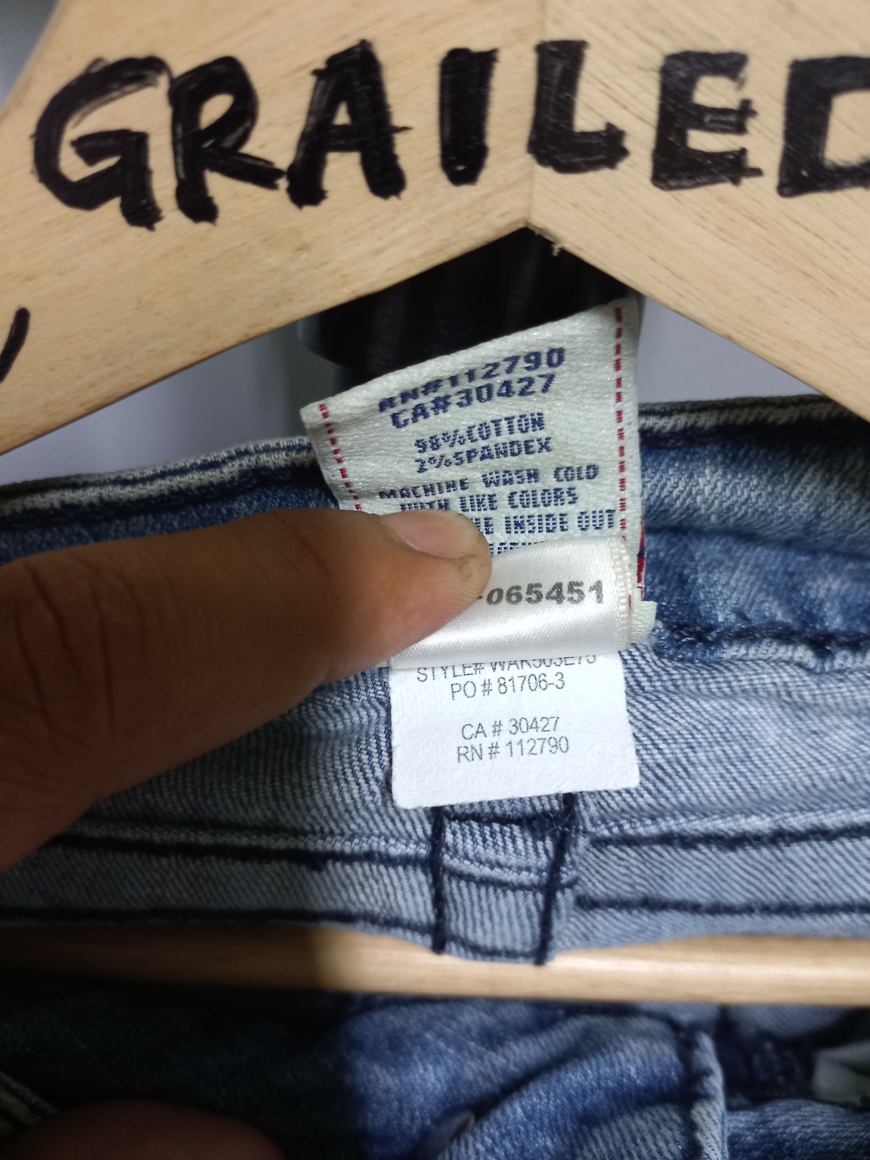 Archival Clothing × Jean × True Religion Rare 🔥 Vintage TRUE RELIGION ...