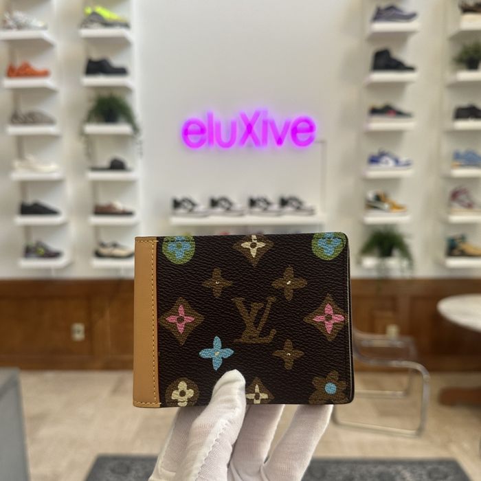 Louis Vuitton LV Tyler The Creator Multiple Wallet Craggy Monogram ...
