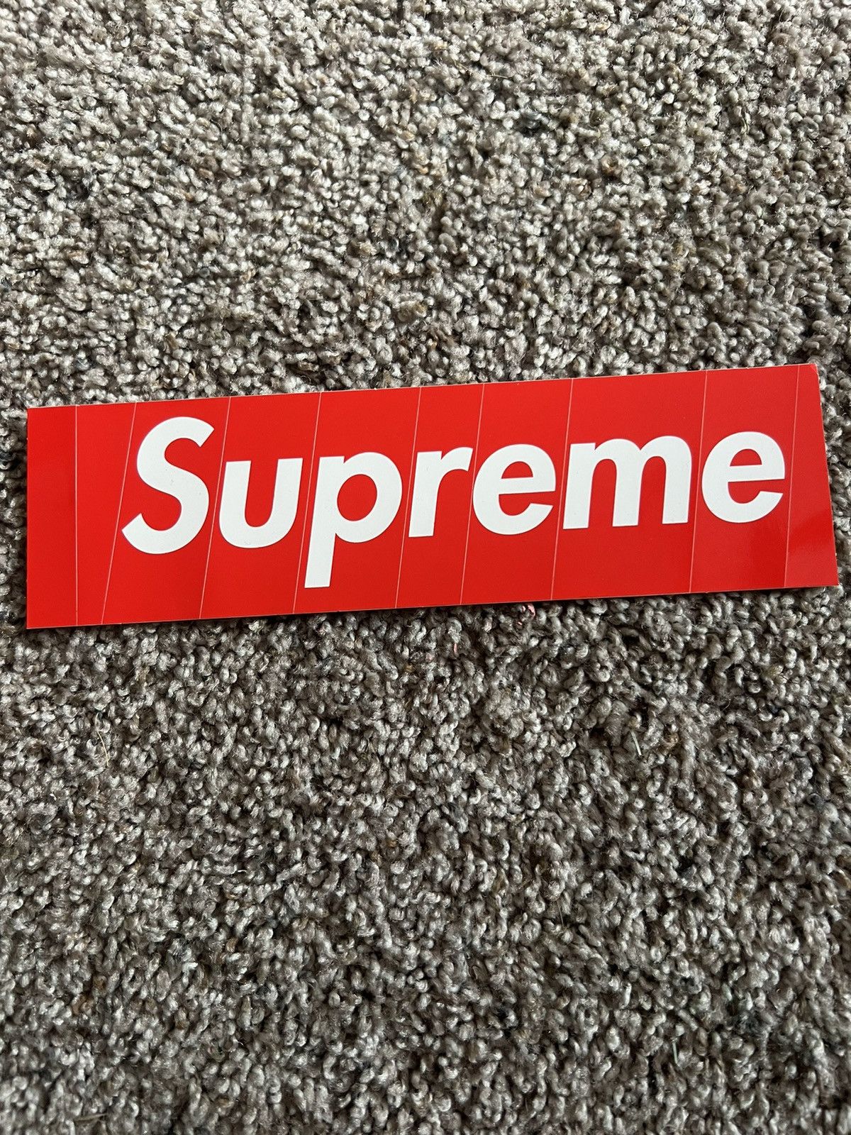 Supreme Supreme Slit sticker | Grailed