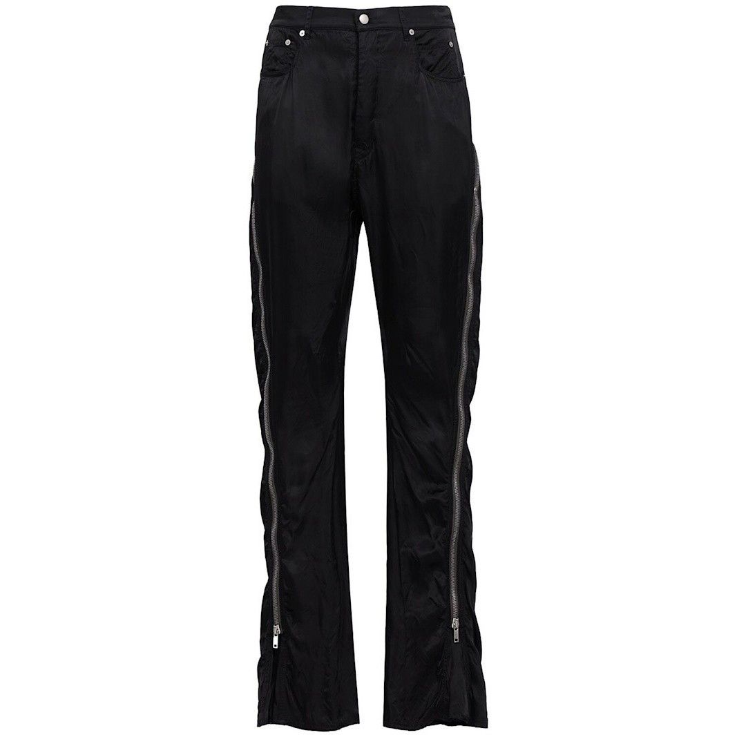 Rick Owens RICK OWENS Bolan Banana Black Cupro Jeans New & Authentic (M ...