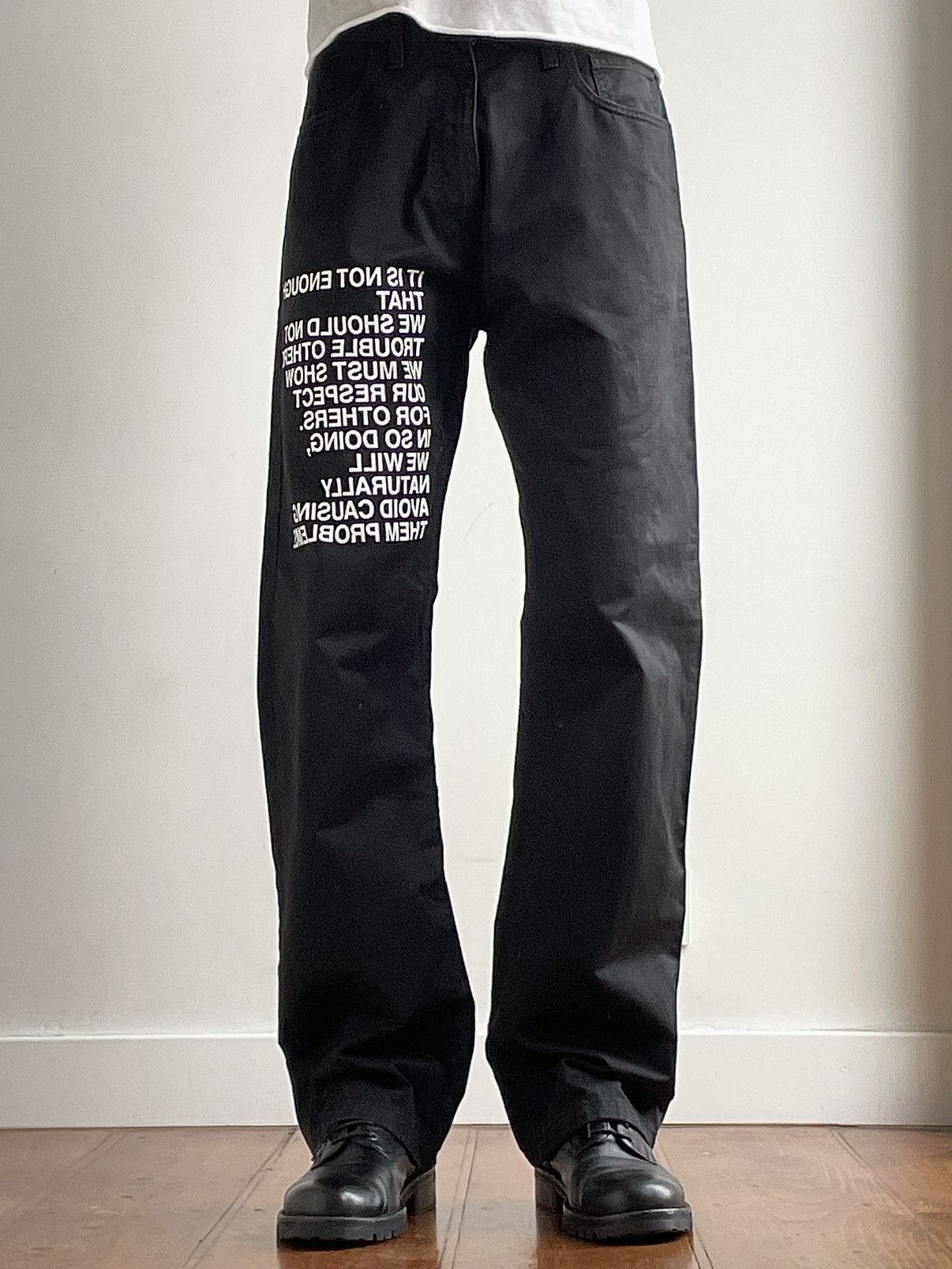 Junya Watanabe × Levi's Junya Watanabe SS02 Poem Pants | Grailed
