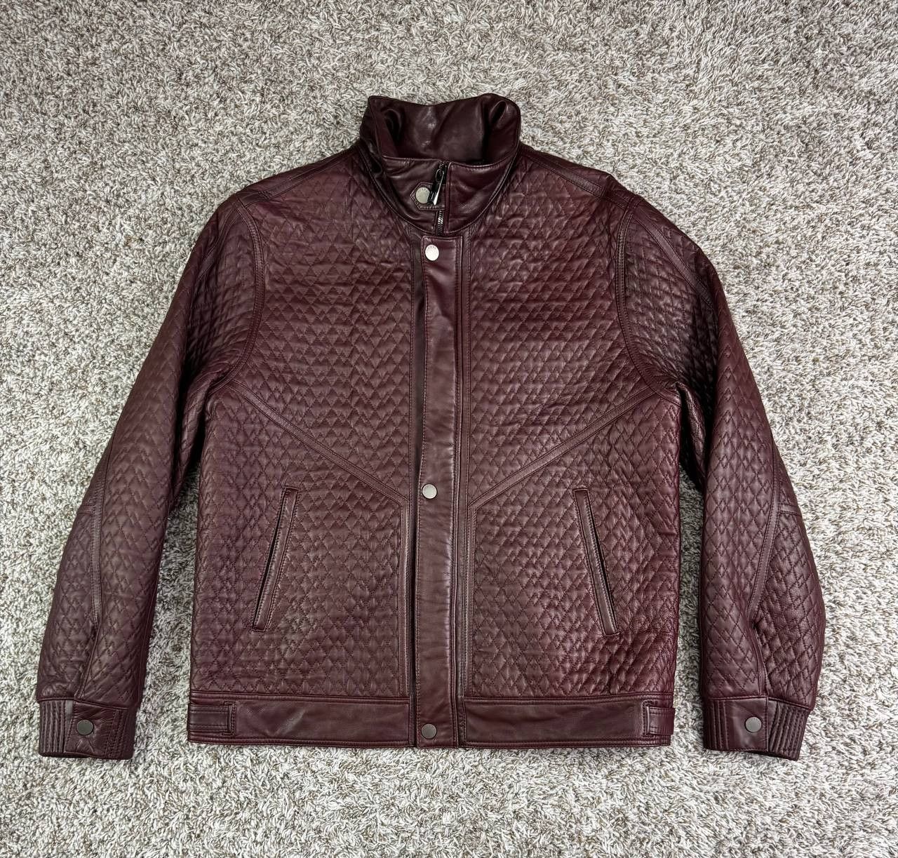 Genuine Leather × Leather Jacket × Torras Torras Angers Leather Jacket ...