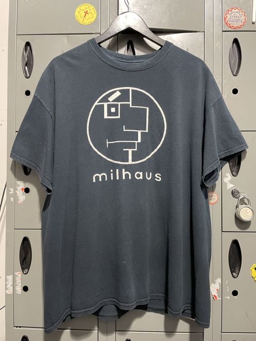 Vintage milhaus bauhaus fine art logo rip the Simpsons Millhouse | Grailed