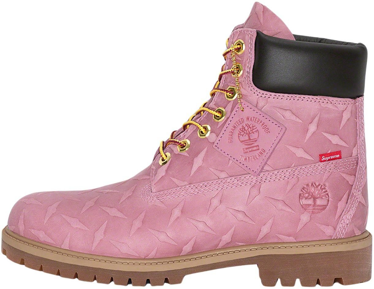 Supreme × Timberland DIAMOND PLATE 6" PREMIUM WATERPROOF BOOT | Grailed
