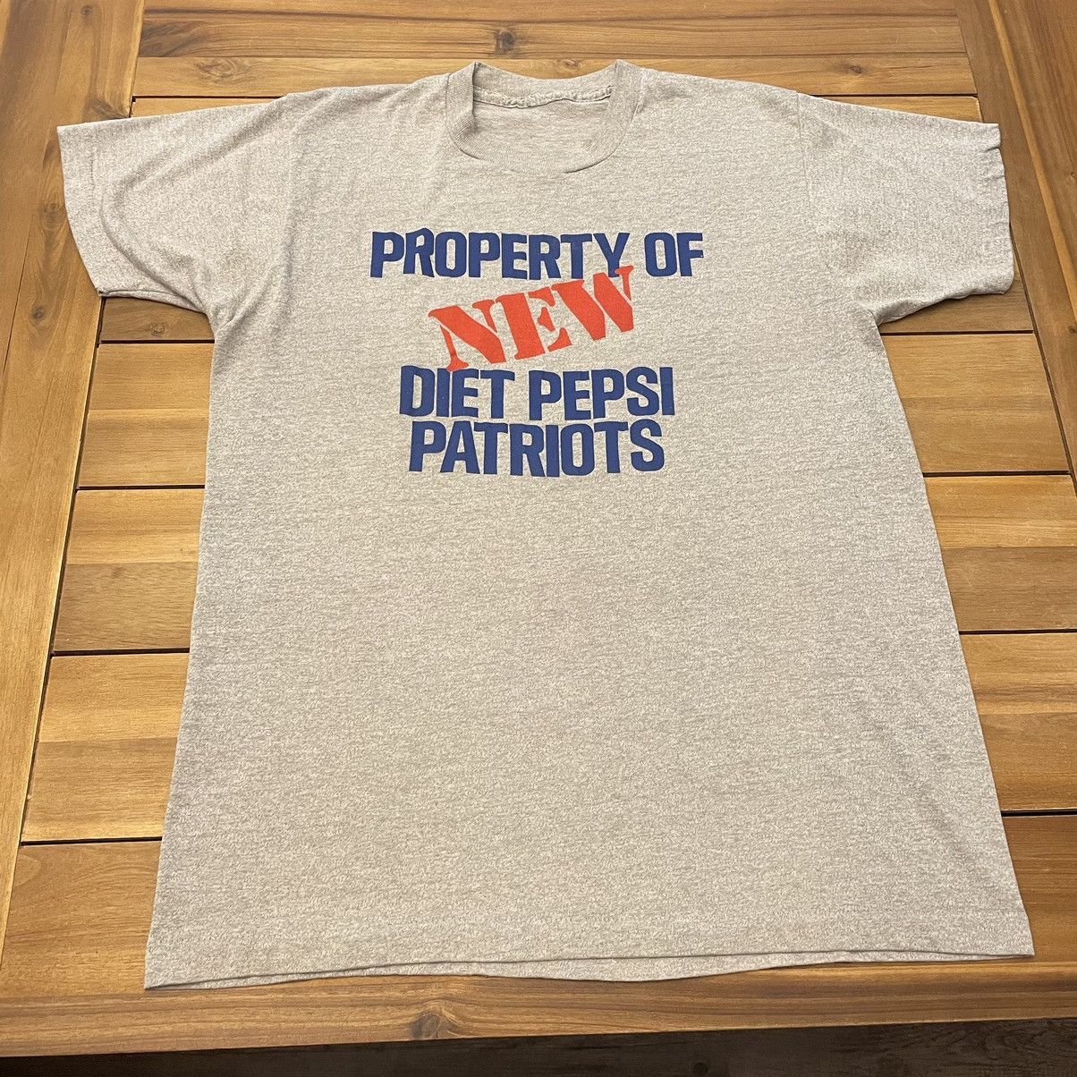 Vintage Vintage 80s Diet Pepsi New England Patriots Football Shirt ...