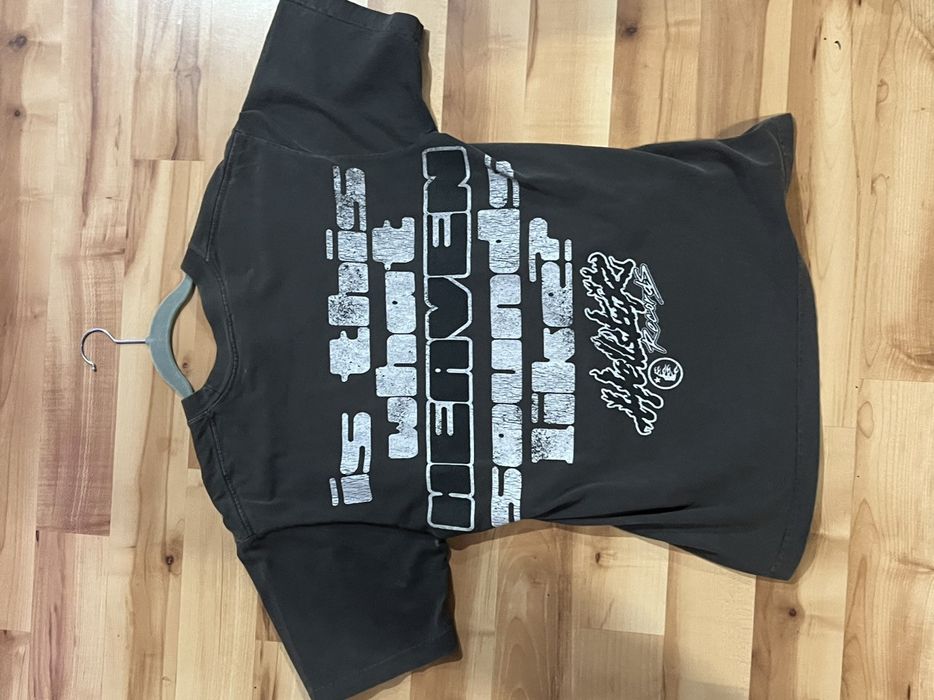 HELLSTAR Grey hellstar rage tee | Grailed