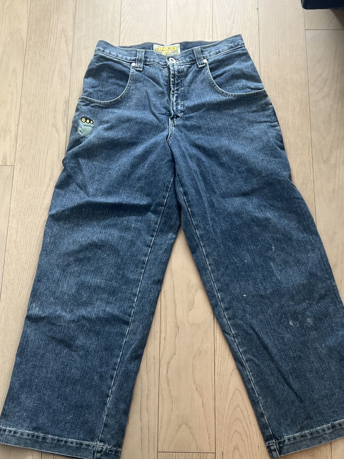 Vintage JNCO jeans x Rare Robot Alien Logo Design | Grailed