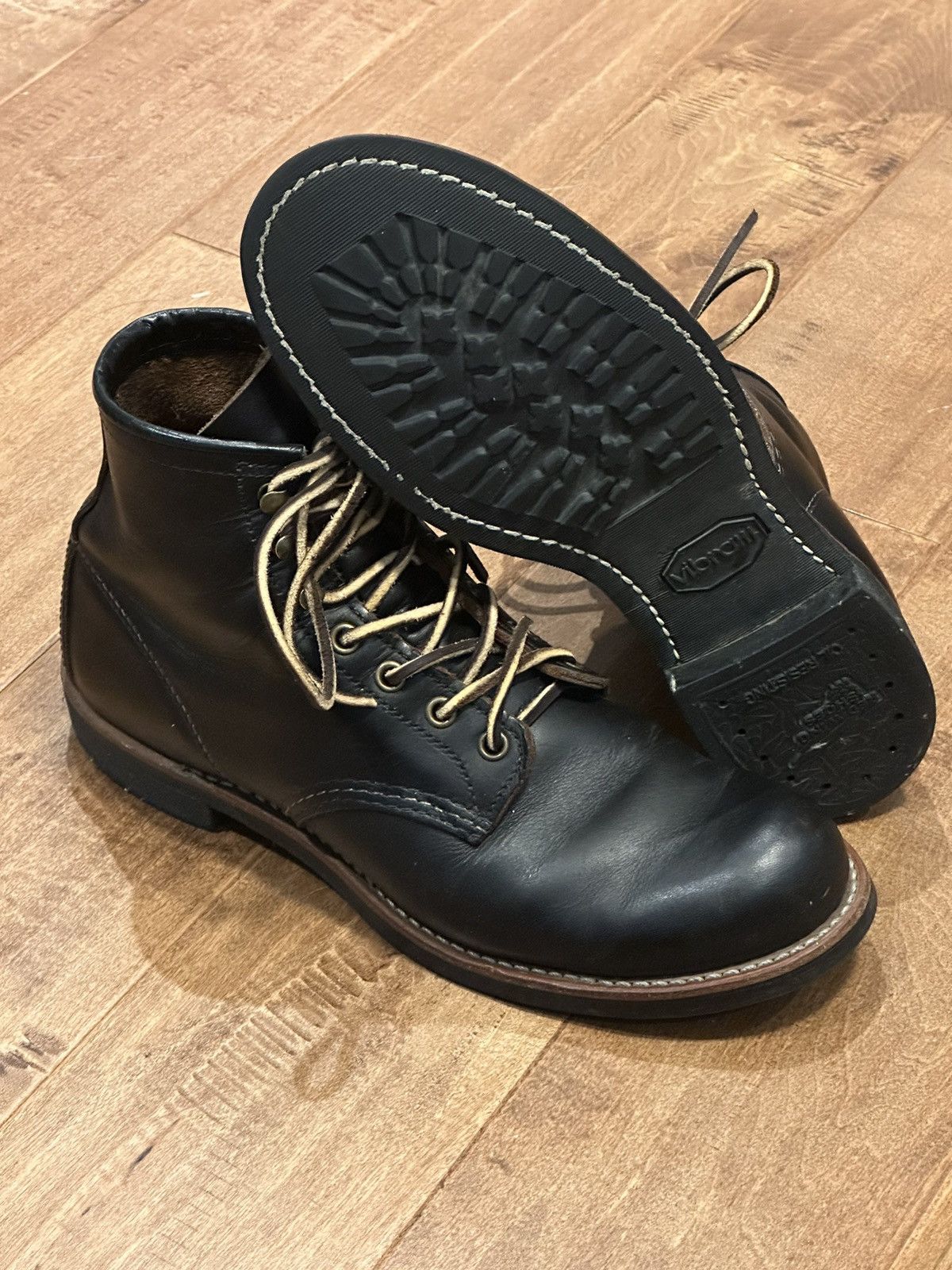 Red Wing Redwing 3345 Blacksmith Black Prairie Leather Boots | Grailed