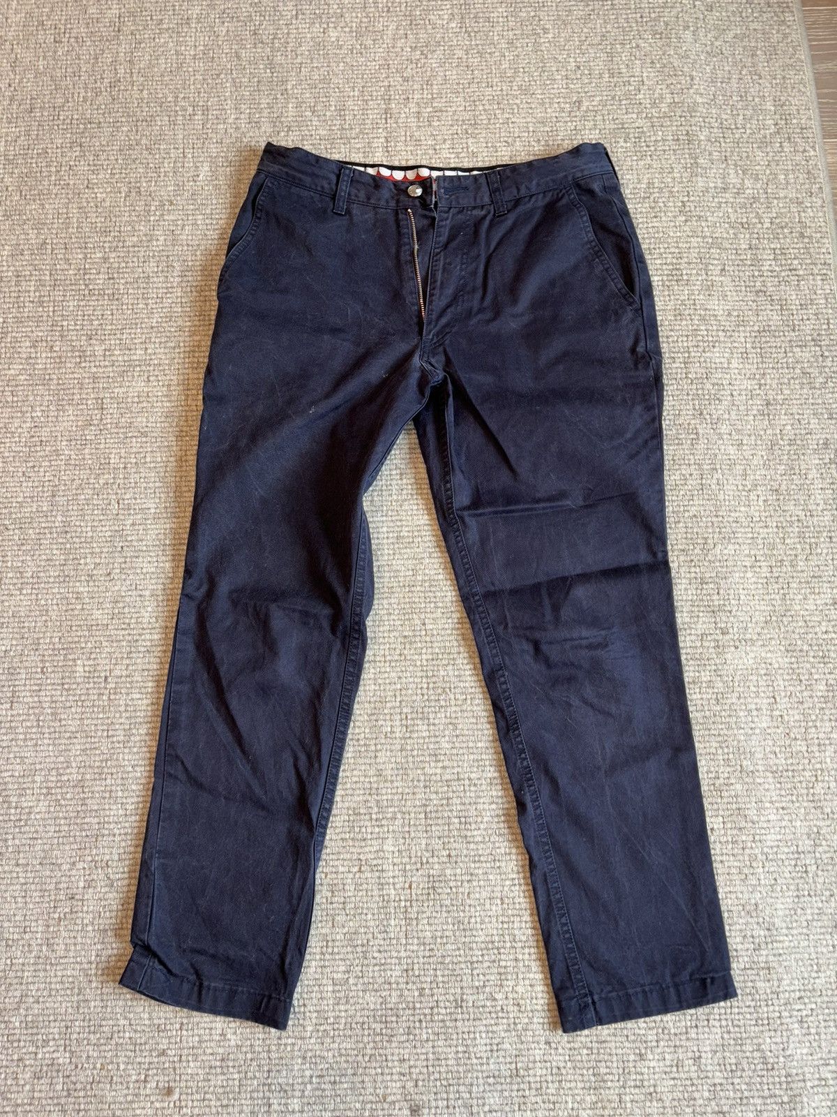 Kaws × Original Fake Original Fake Navy Pant Rare | Grailed