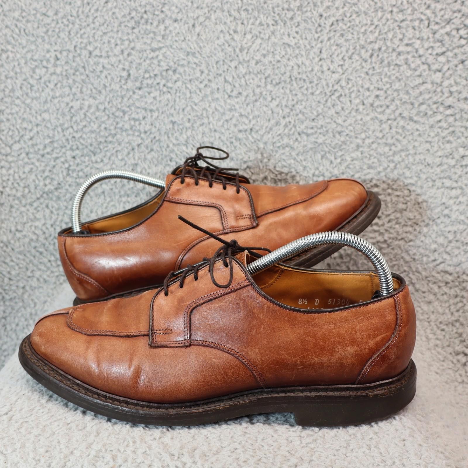 Allen Edmonds Allen Edmonds Walton Men 8.5 D Split Toe Derby Brown ...