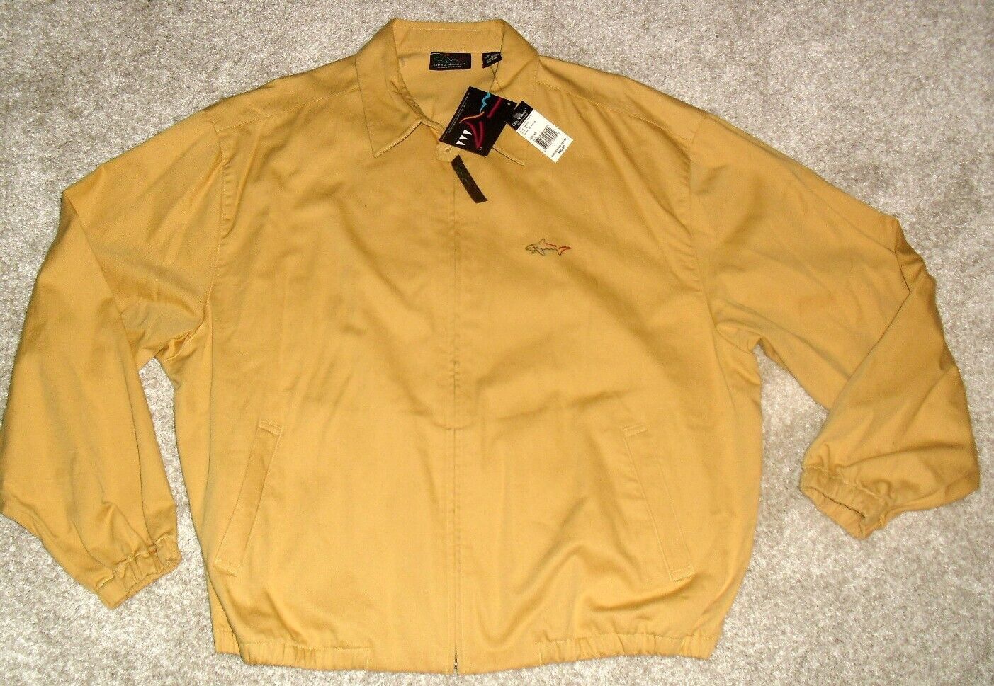 Greg Norman Greg Norman $80 The Shark Golf Yellow Jacket Mens sz. XL ...