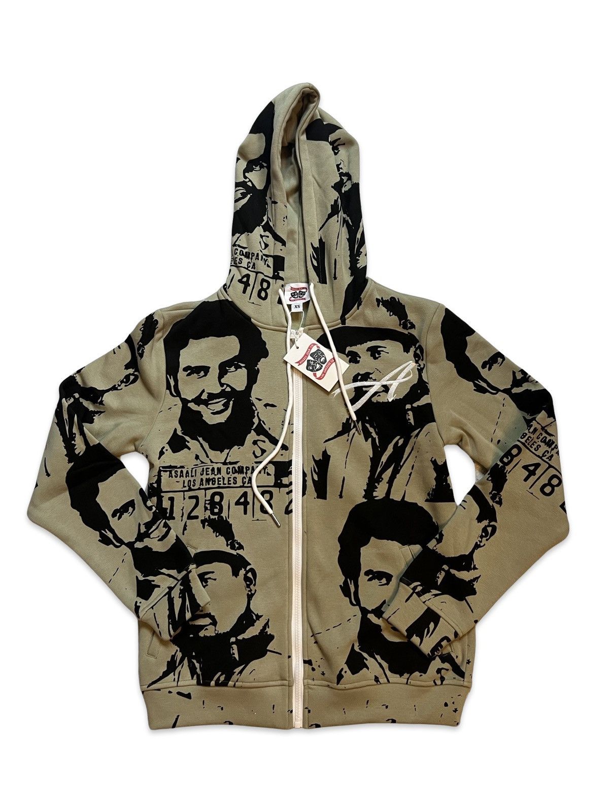Designer × Streetwear Royal Blue Asaali Cartel Hoodie Pablo Escobar El ...