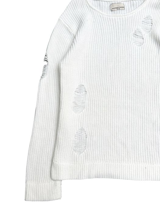 Number (N)ine Number Nine Distressed Grunge Knit Sweater | Grailed