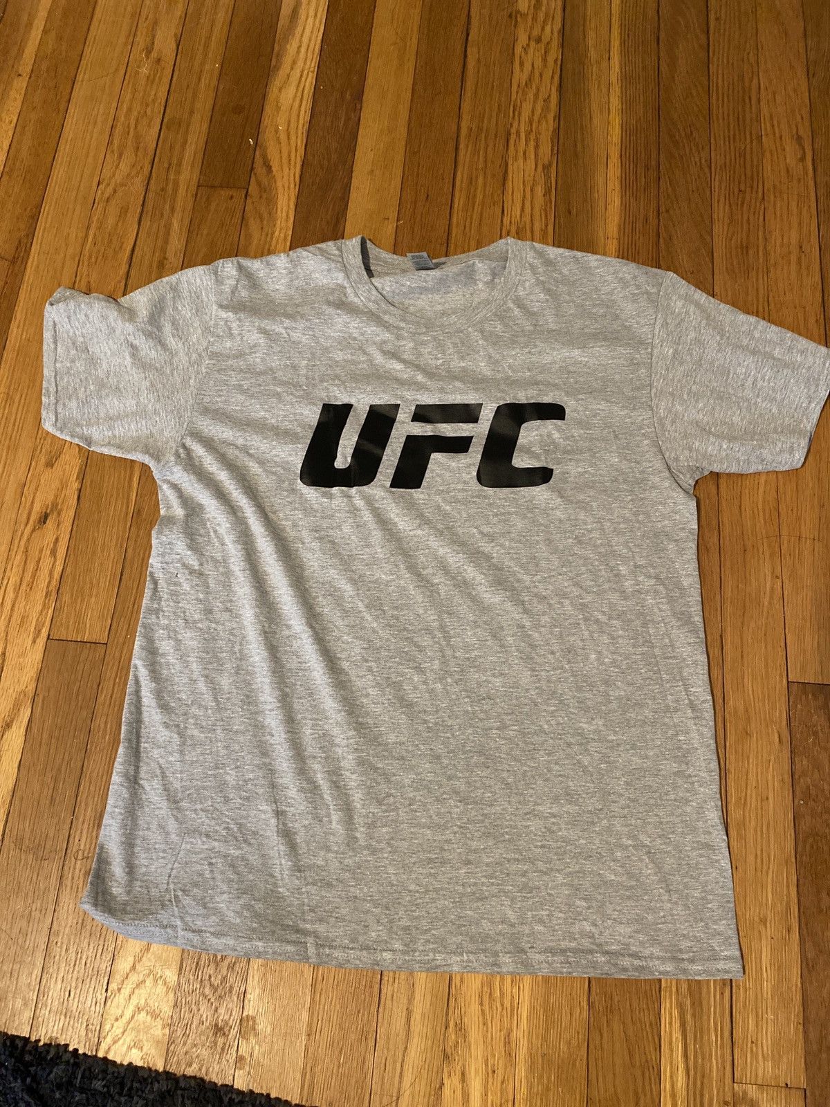 Ufc UFC logo shirt GREY | Grailed