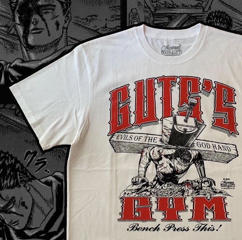 Anime × Japanese Brand × Vintage 🔥Very Rare🔥 Guts Berserk Anima Tee ...