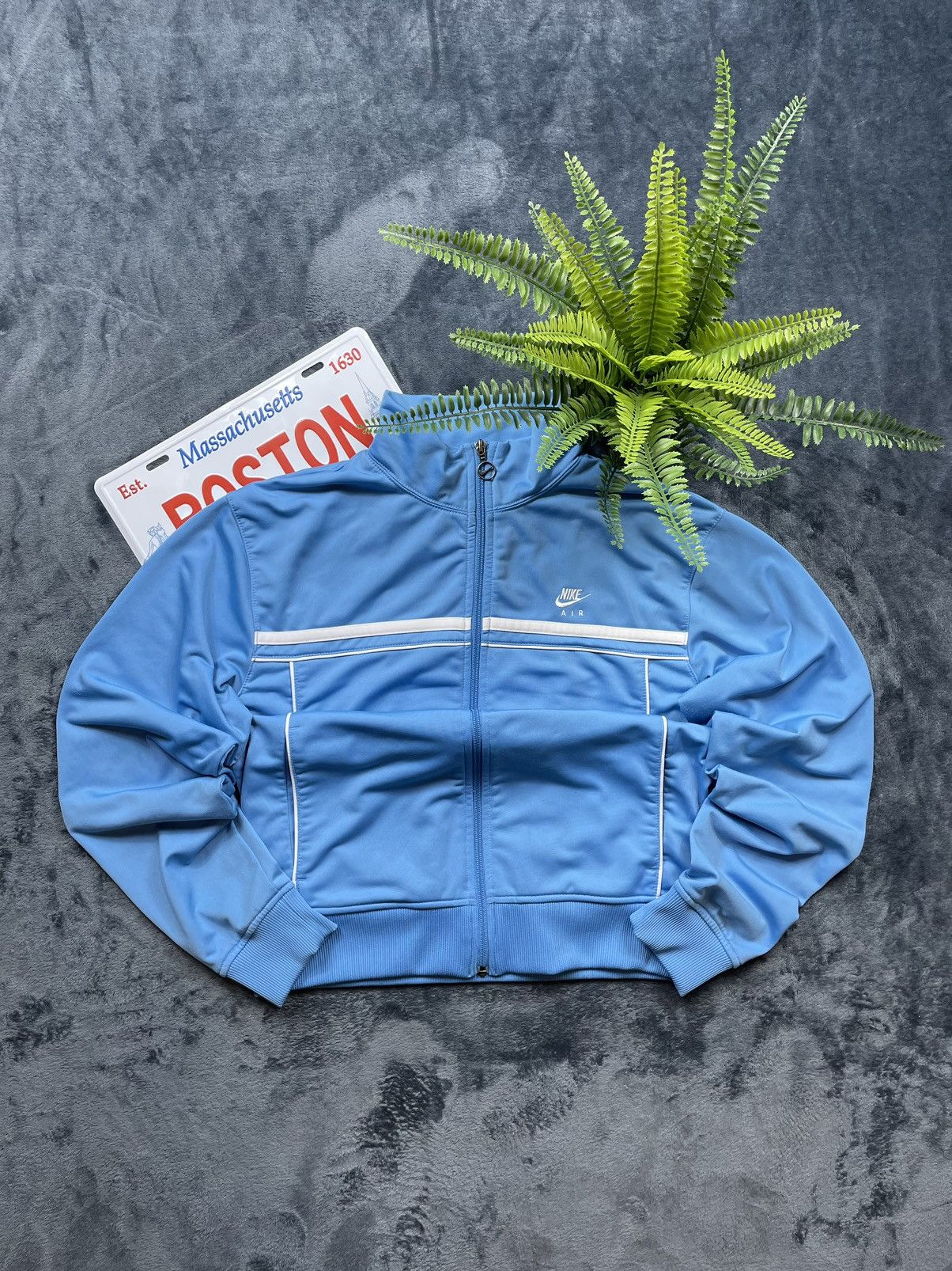 Nike 🐬 NIKE VINTAGE BABY BLUE TRACK JACKET Y2K 90’S | Grailed