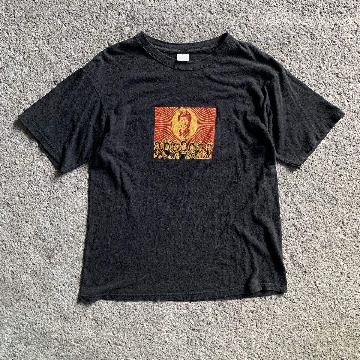 Made In Usa × Vintage VINTAGE ‘ MAO ZEDONG ‘ T-SHIRT 90s ‘ | Grailed