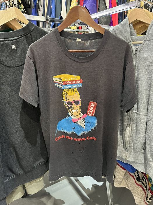Vintage Vintage 1980s Max Headroom Coca Cola Radio Station T-Shirt ...