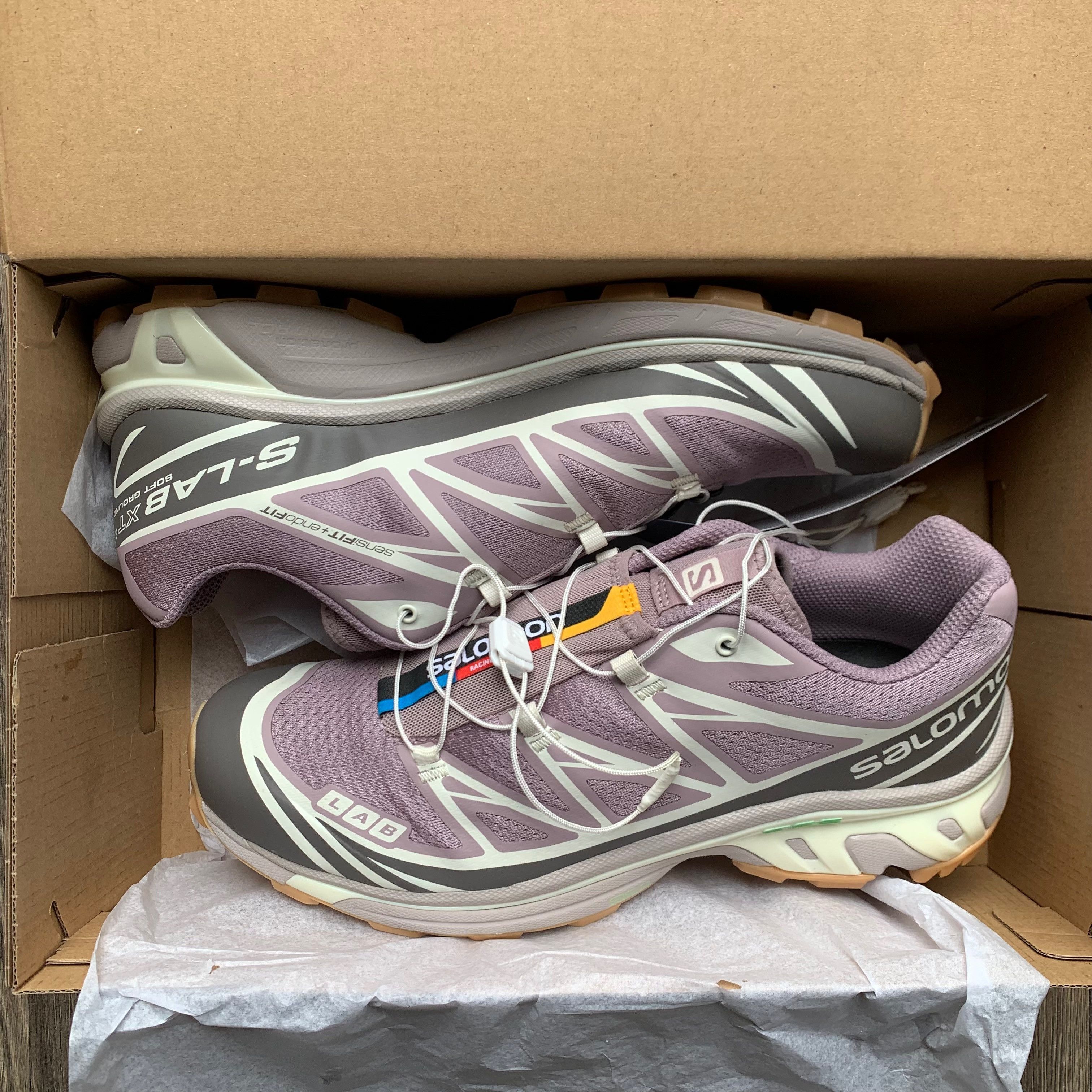 Salomon Salomon XT-6 Pink Purple Gum Sole | Grailed