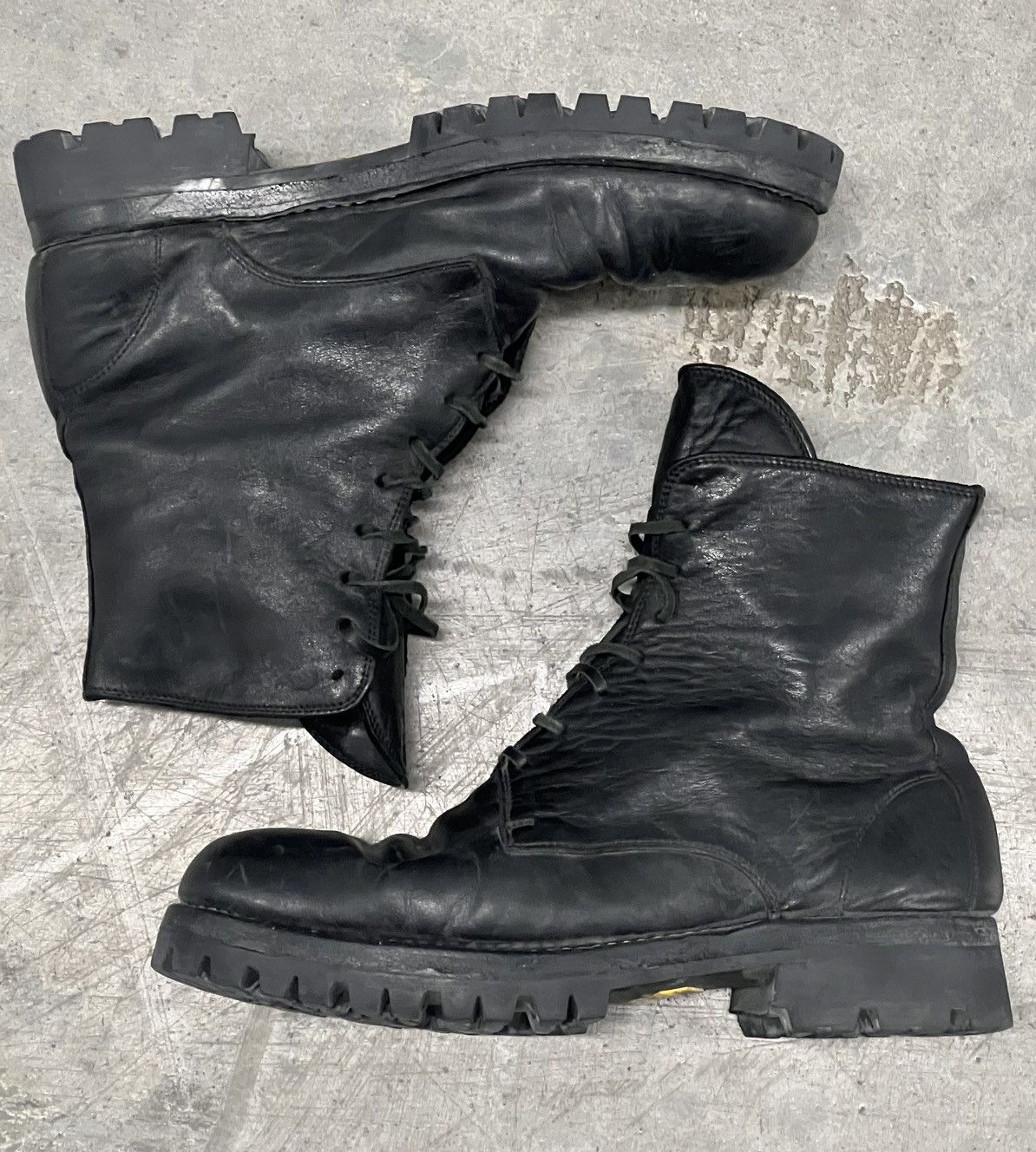 Guidi Vibram Sole Lace-Up Guidi Boots | Grailed
