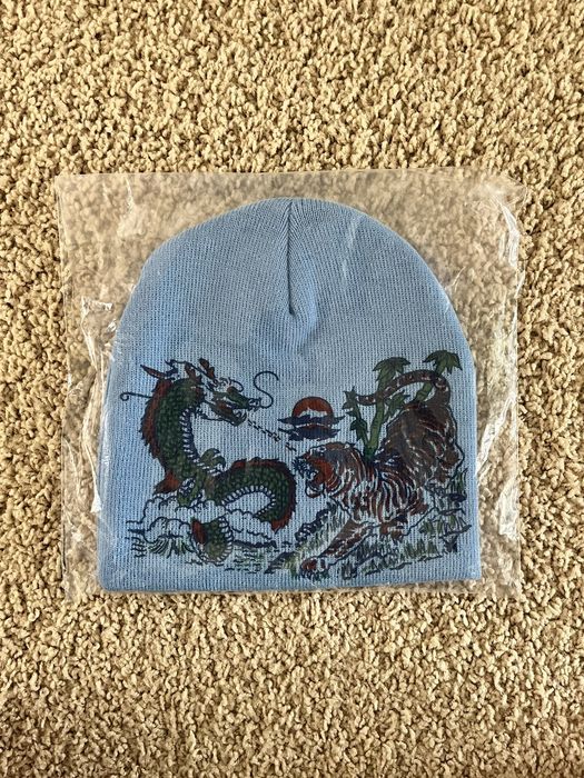 Supreme Supreme Dragon Beanie Blue (FW23) | Grailed