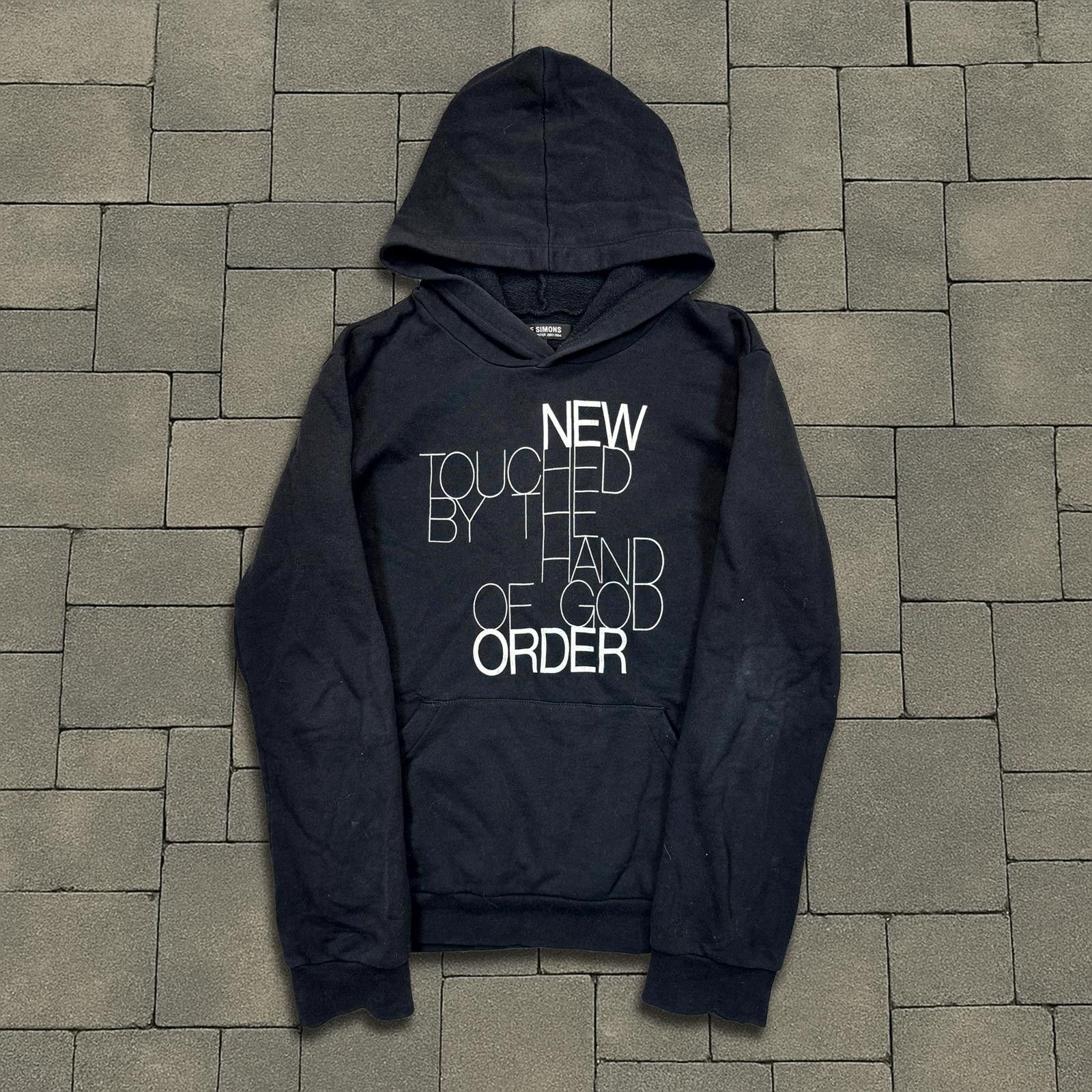 Raf Simons AW03 Raf Simons New Order Hoodie | Grailed