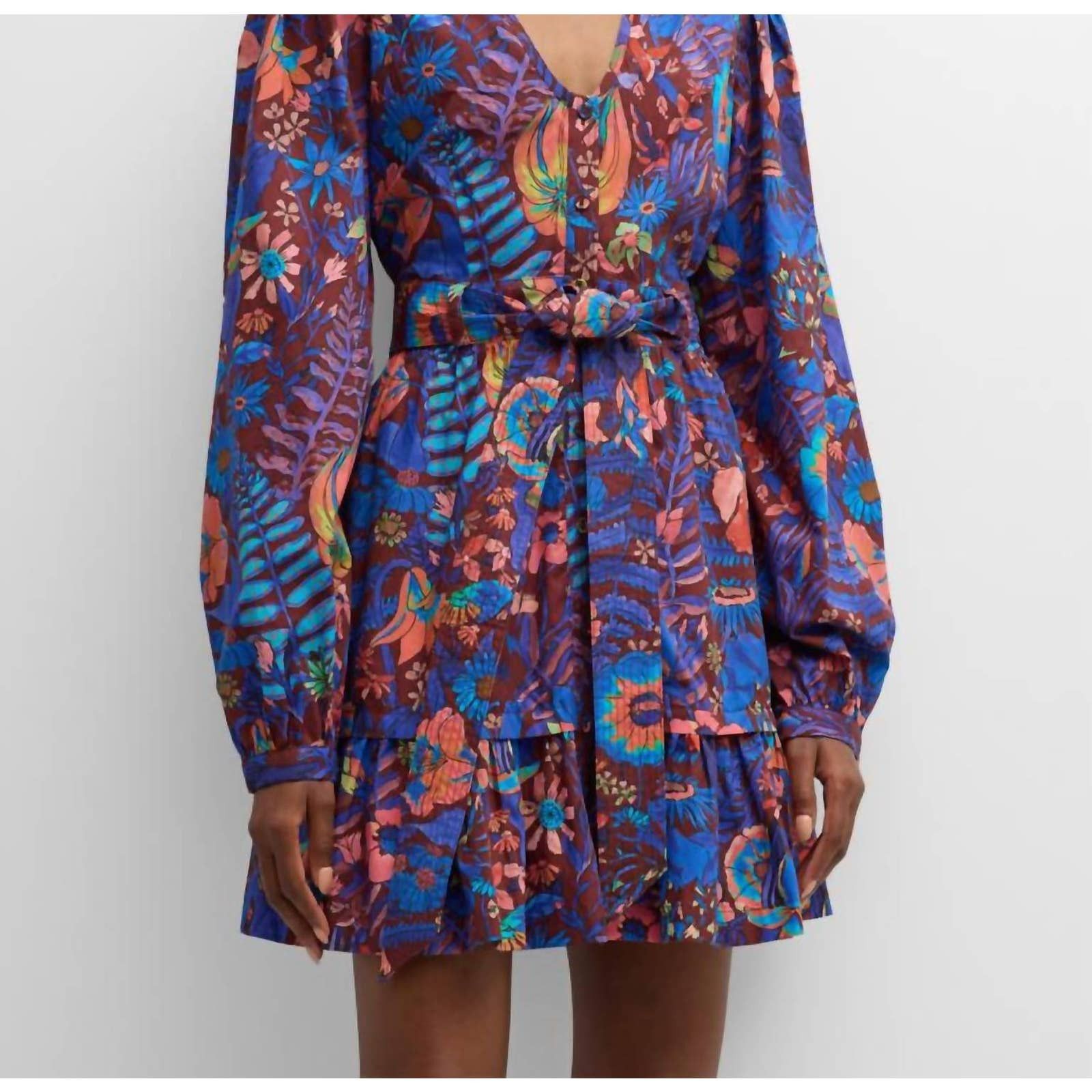 Marie Oliver MARIE OLIVER Dedra Dress In Peacock Floral | Grailed