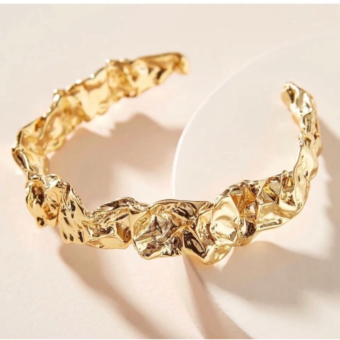Amber Sceats Amber Sceats - Emery Cuff 24 Karat Gold Plated Bangle New ...