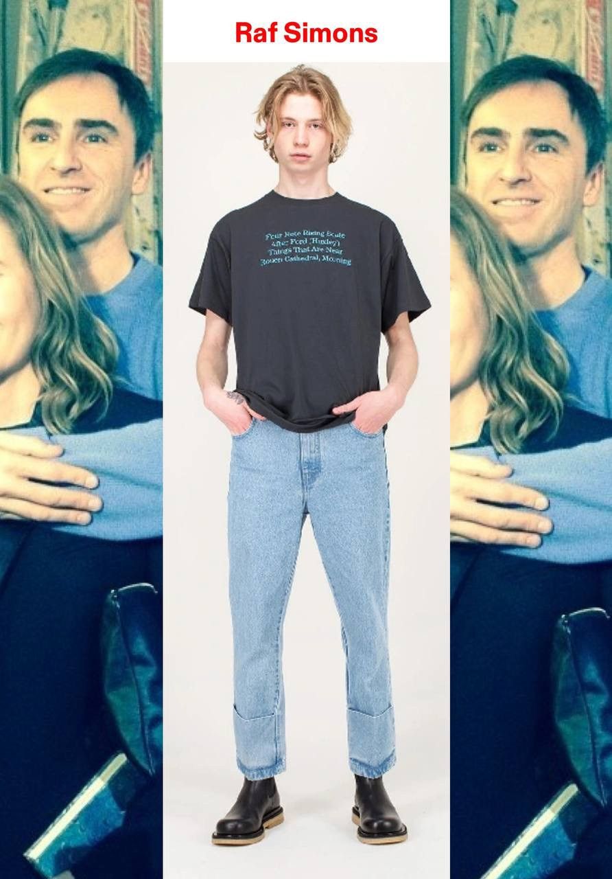 Raf Simons Raf Simons Four Note Print T-shirt | Grailed