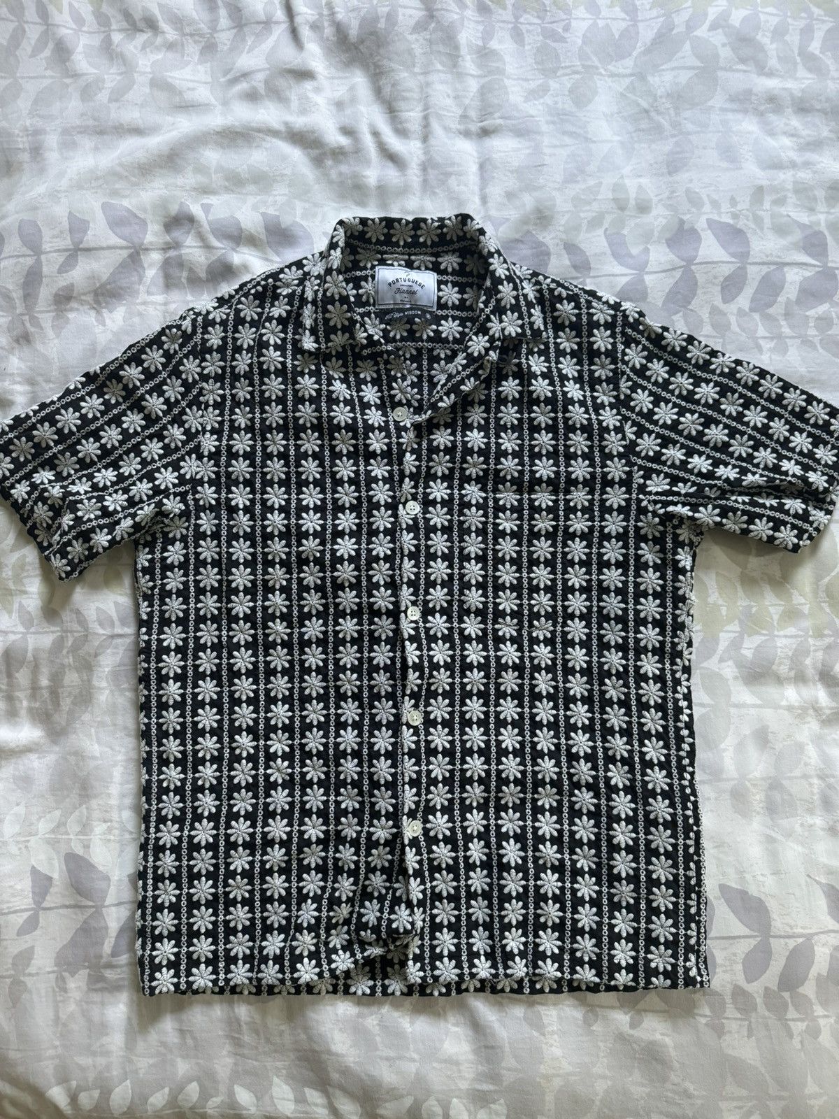 Portuguese Flannel Portuguese Flannel Folclore Camp Collar Short Sleeve ...