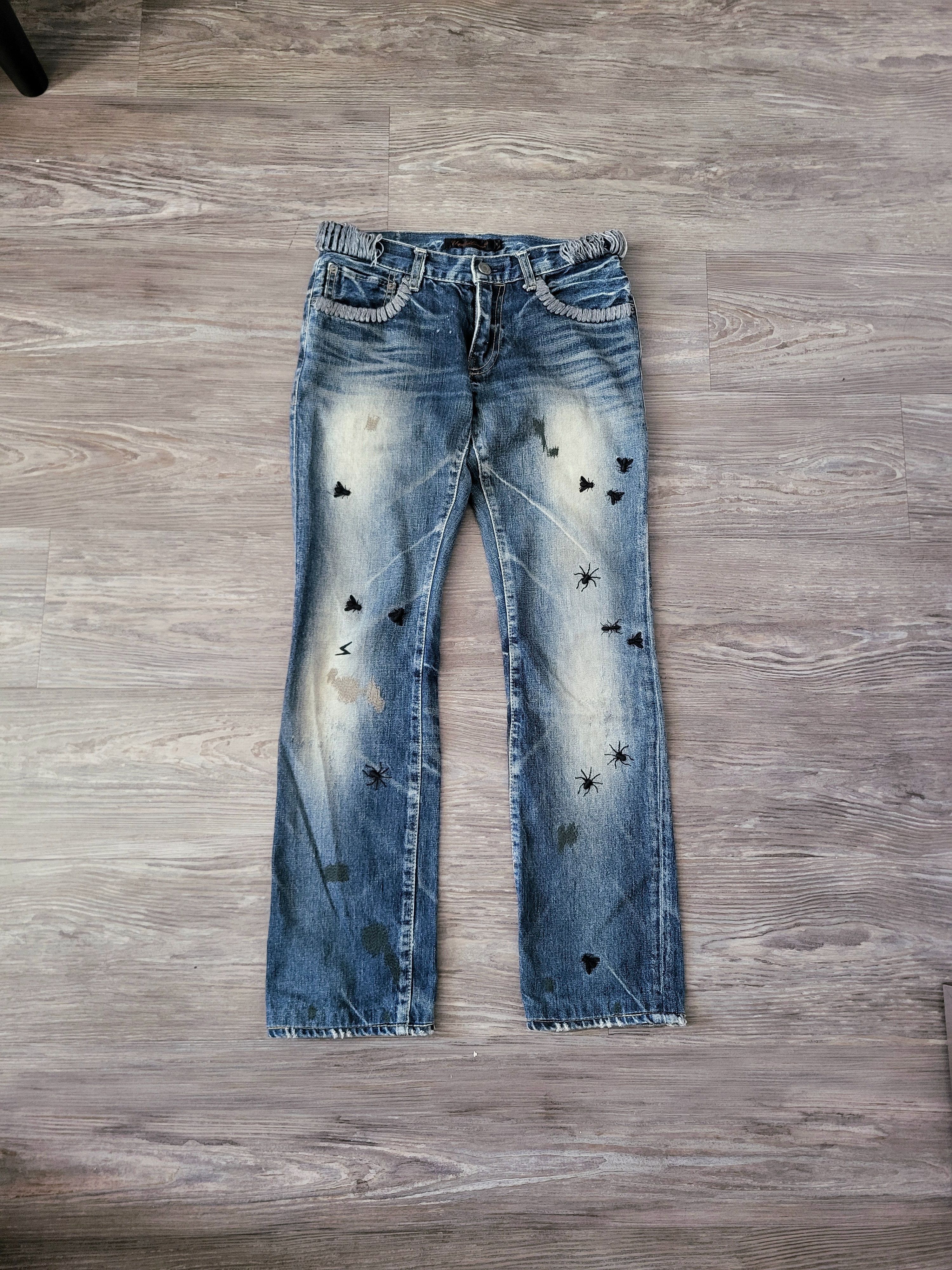 Undercover Undercover AW06 Bug Insect Denum Guruguru | Grailed