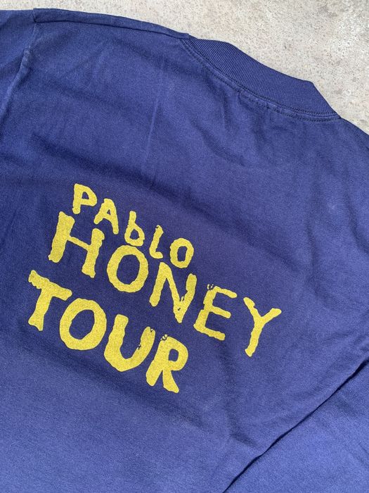 Vintage 1993 RADIOHEAD PABLO HONEY TOUR VINTAGE BOOTLEG LONGSLEEVES | Grailed