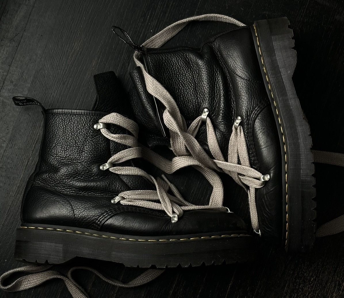 Dr. Martens × Rick Owens × Rick Owens Drkshdw Rick Owens jumbo penta dr ...