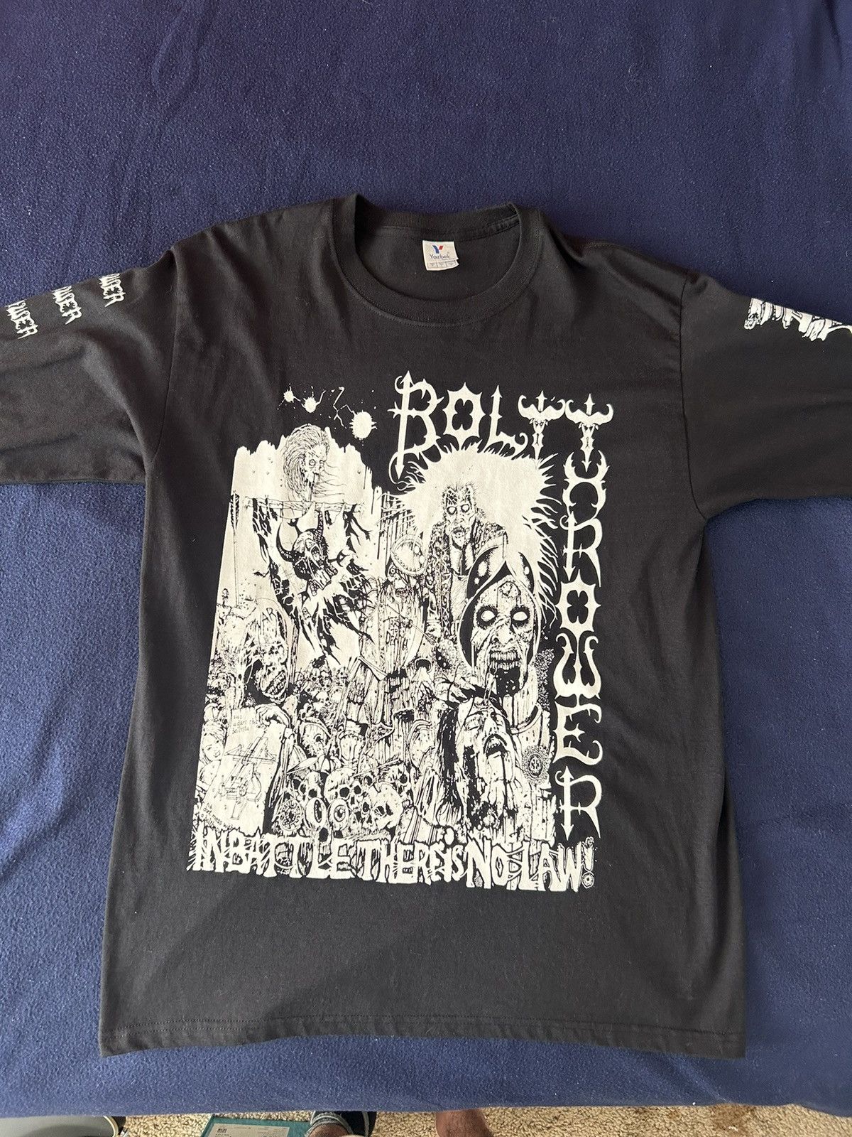 Band Tees bolt thrower long sleeve | Grailed