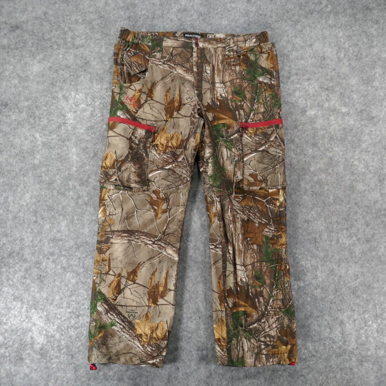 Realtree Realtree Pants Mens Extra Large Cargo Camouflage Lined ...