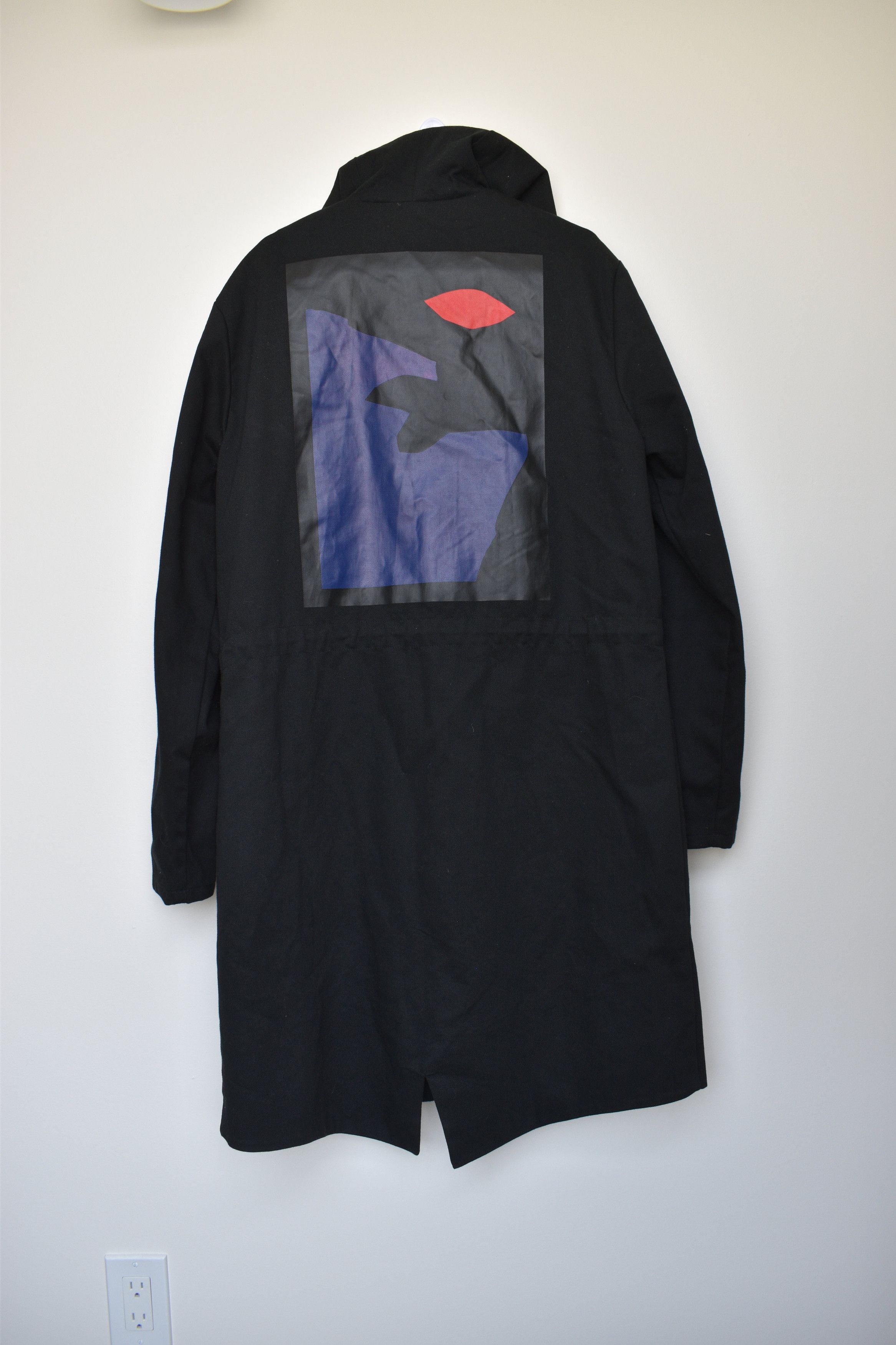 Raf Simons Raf Simons Graphic Parka Fred Perry Collab Mod Coat | Grailed