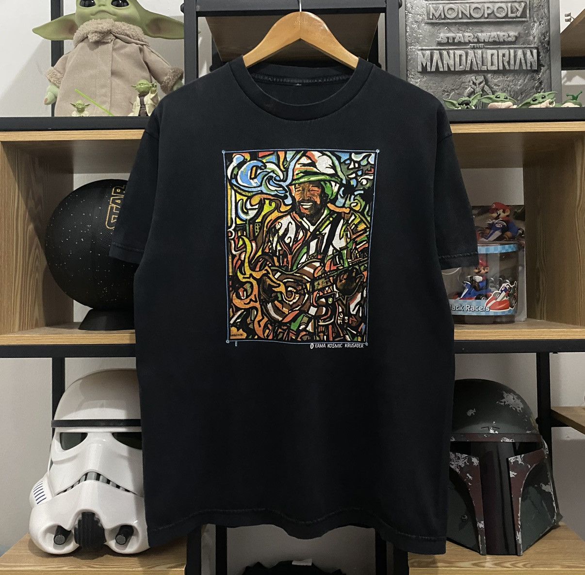 Vintage Vintage Harry Perry The Kama Kosmic Krusader Art Photo Tee ...