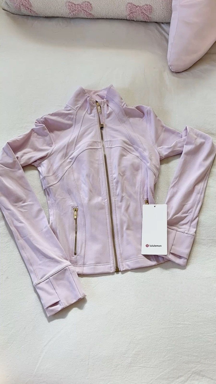 Lululemon Pink Lululemon Define Jacket - Gold Zipper | Grailed