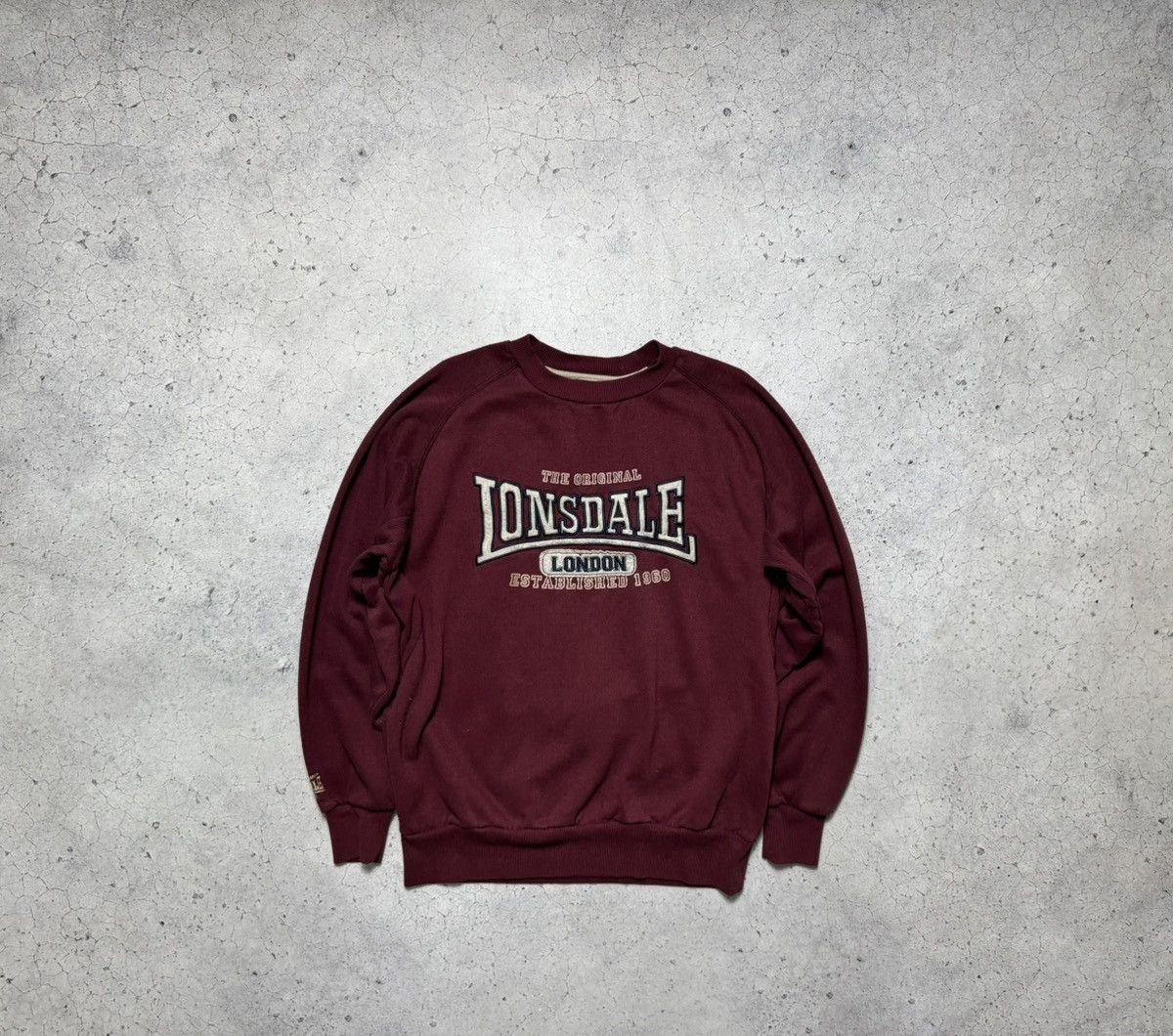 Lonsdale × Streetwear × Vintage Lonsdale London Vintage 90’s Sweatshirt ...