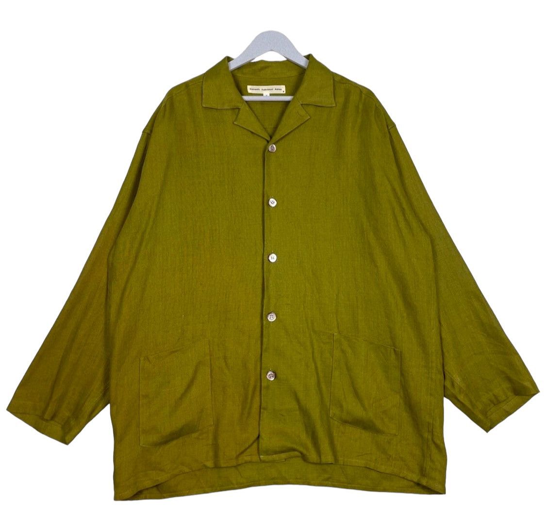 Issey Miyake × Japanese Brand 💥DOMESTIC INDIVIDUAL ACHOO LINEN BUTTON ...